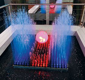 Kinetic sculpture interacts with water and light - 4th Quarter 2017 ...