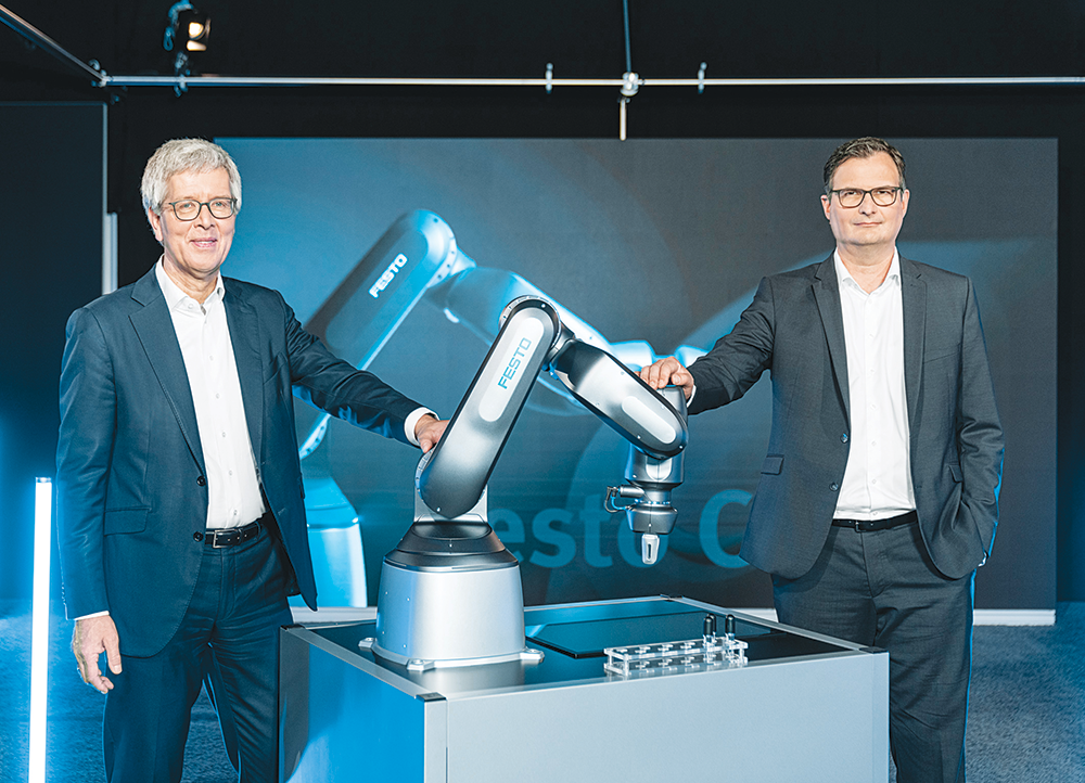 Festo unveils world’s first pneumatic cobot - Third Quarter 2022 ...
