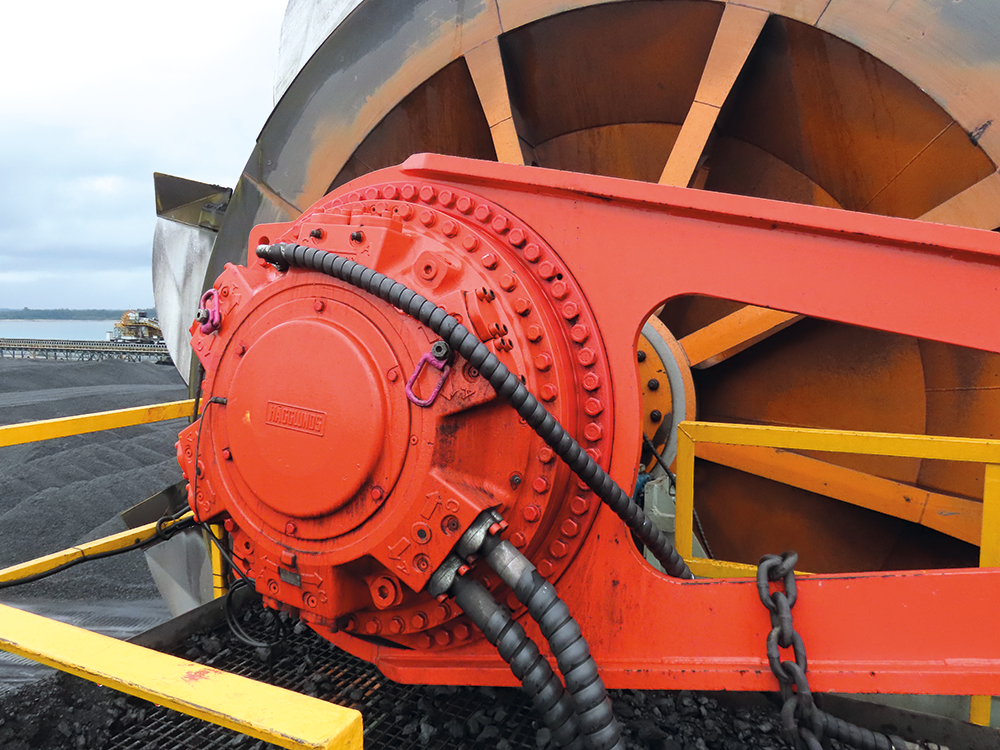 Drive solution for stacker reclaimer - First Quarter 2024 - Motion Control